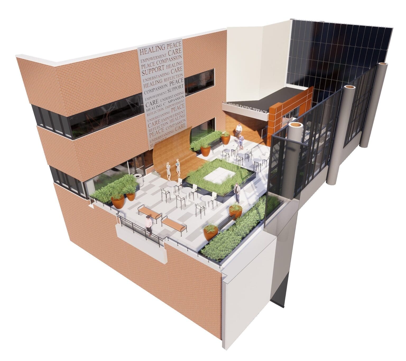 MMMB Patient Rooftop Terrace - LaBella