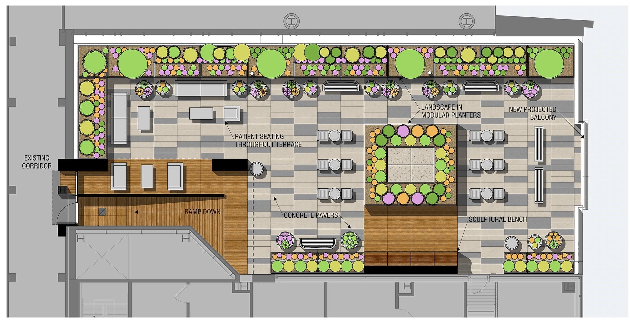 MMMB Patient Rooftop Terrace - LaBella