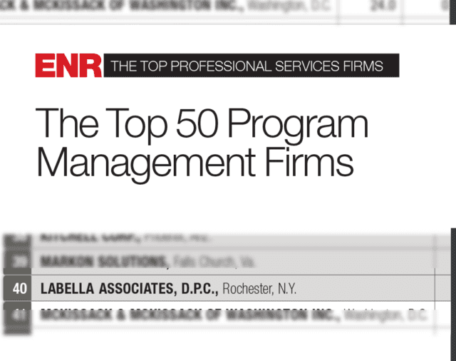 LaBella Debuts at #40 on ENR's Program Management Firms List - LaBella