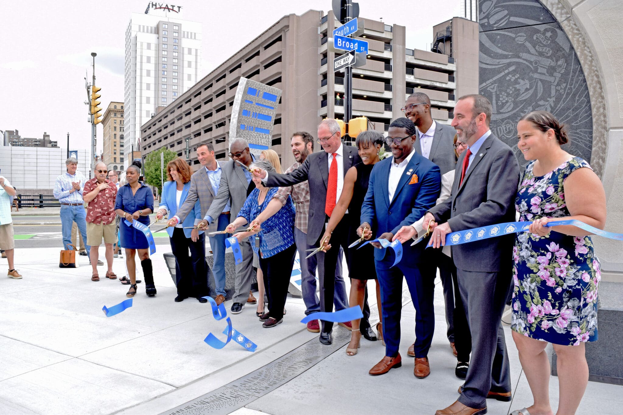 Rundel Memorial Library North Terrace Reopening and Ribbon Cutting ...
